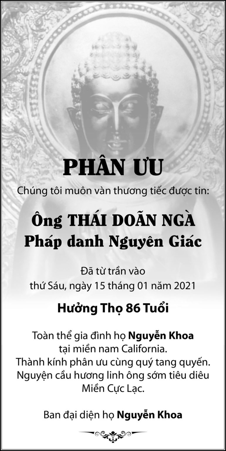 Ông Thái Doãn Ngà - Nguoi Viet Online